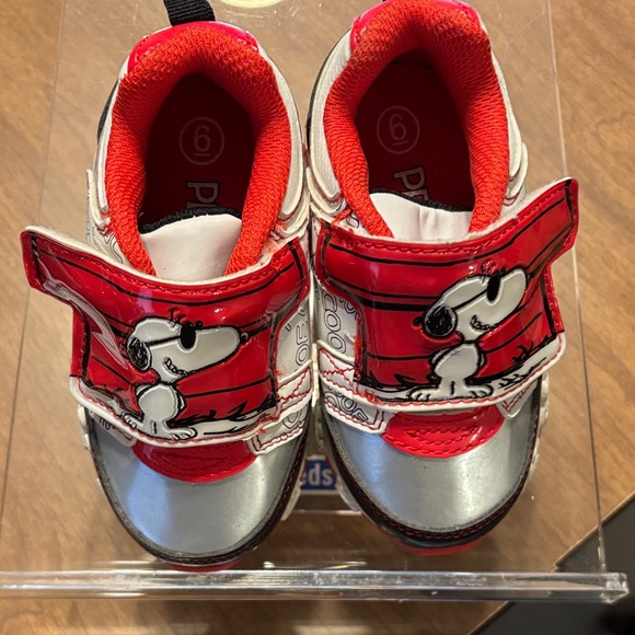 Peanuts | Shoes | Peanuts Snoopy Kids Sneakers Red White And Black ...